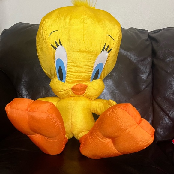 Play By Play | Toys | Vintage Warner Bros Tweety Bird Plush Yellow ...
